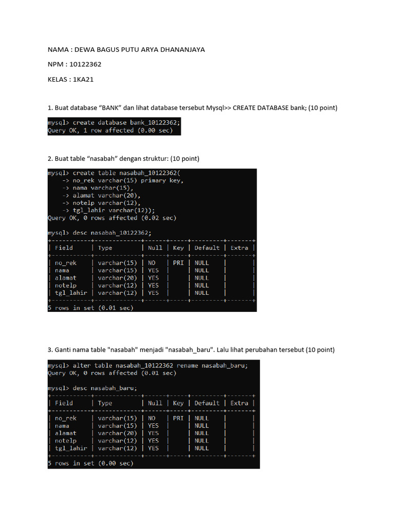 Optimasi Database MySQL: Studi Kasus | PDF