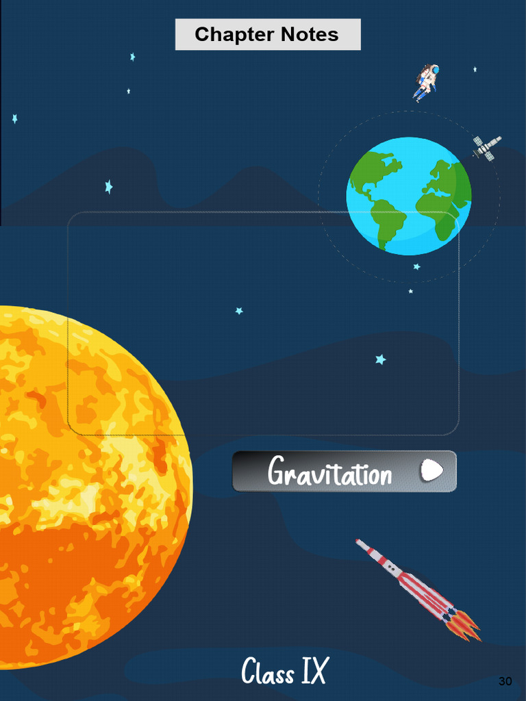 Grade-09 Science Chapter10 Gravitation | PDF