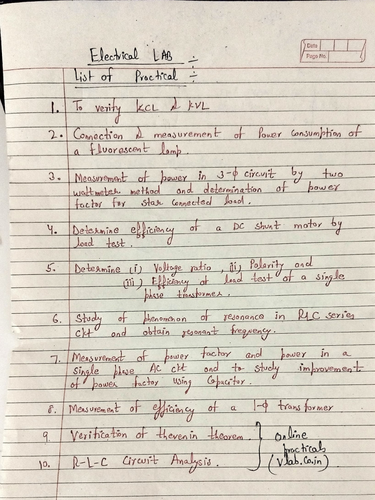 Electrical files newww | PDF