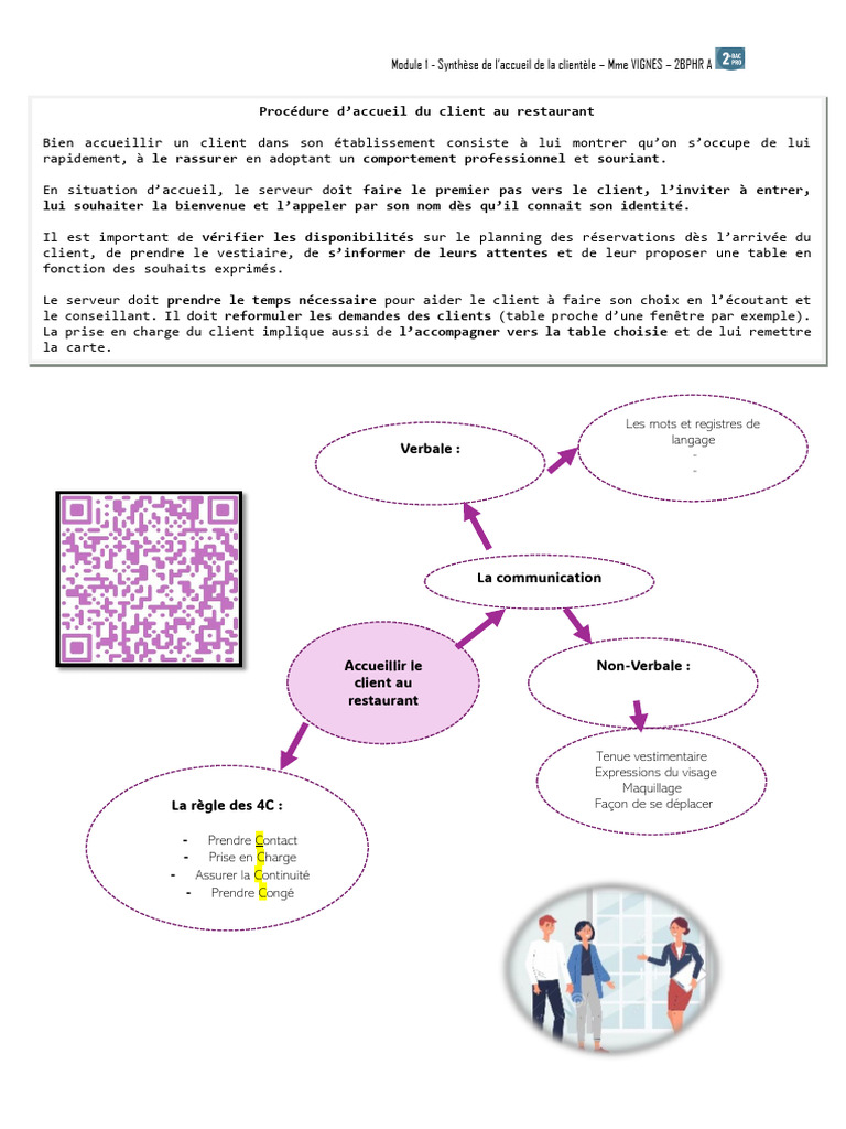 Synthese-Accueil Client | PDF