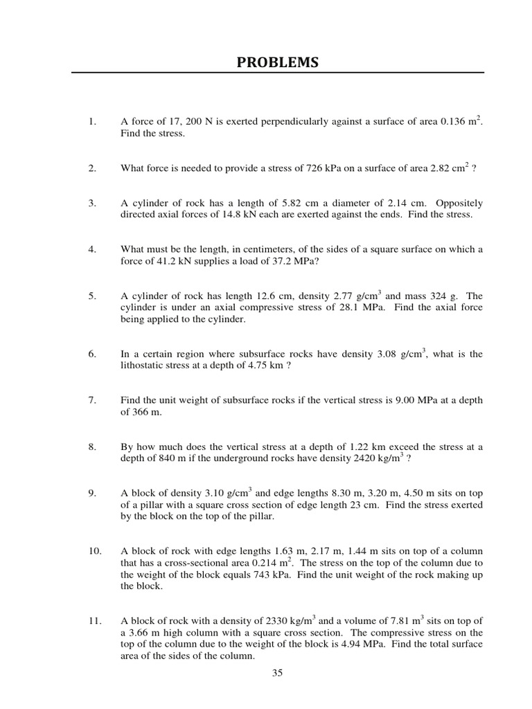 Chapter 2(2) | PDF | Stress (Mechanics) | Strength Of Materials