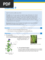 NIOS Biology Practical File Class 12th | PDF | Plant Stem | Petal