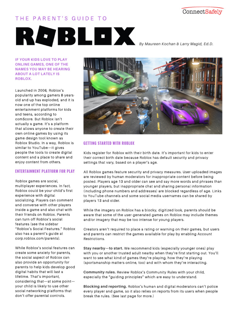 A-Parents-Guide-to-Roblox.251130928 | PDF | Password | Cyberspace