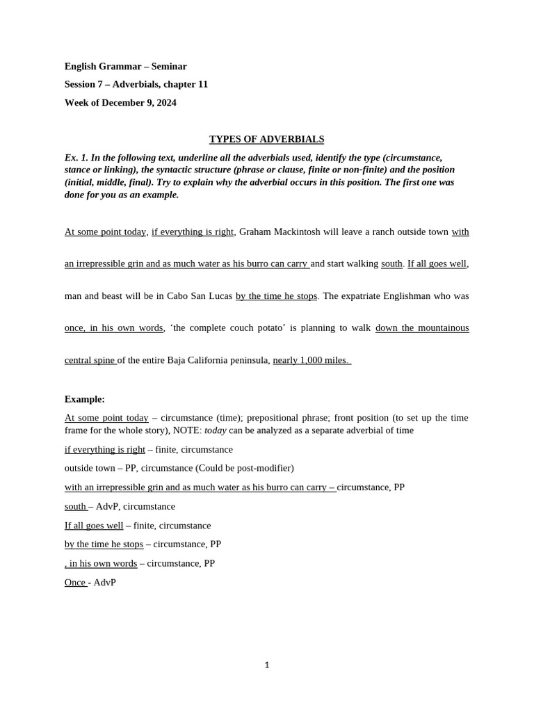 Session 7 Handout | PDF | Linguistics | Language Mechanics