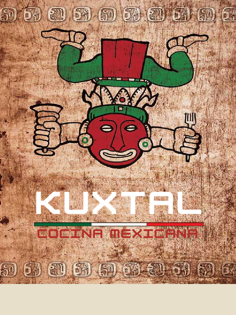 Menú de Cocina Mexicana Kuxtal | PDF
