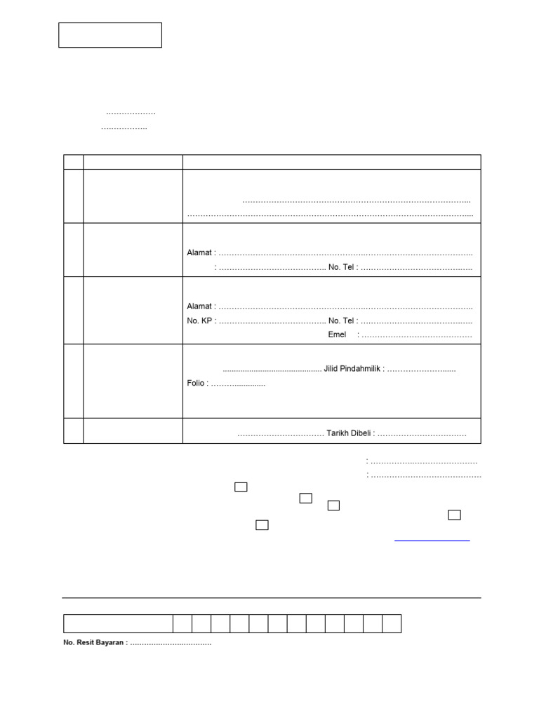 JPPH - BPN-05 - Borang I Notis Jualan Atau Pindahmilik - Terkini 22.3. ...