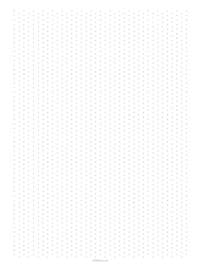 Isometric Dot Paper 5mm | PDF