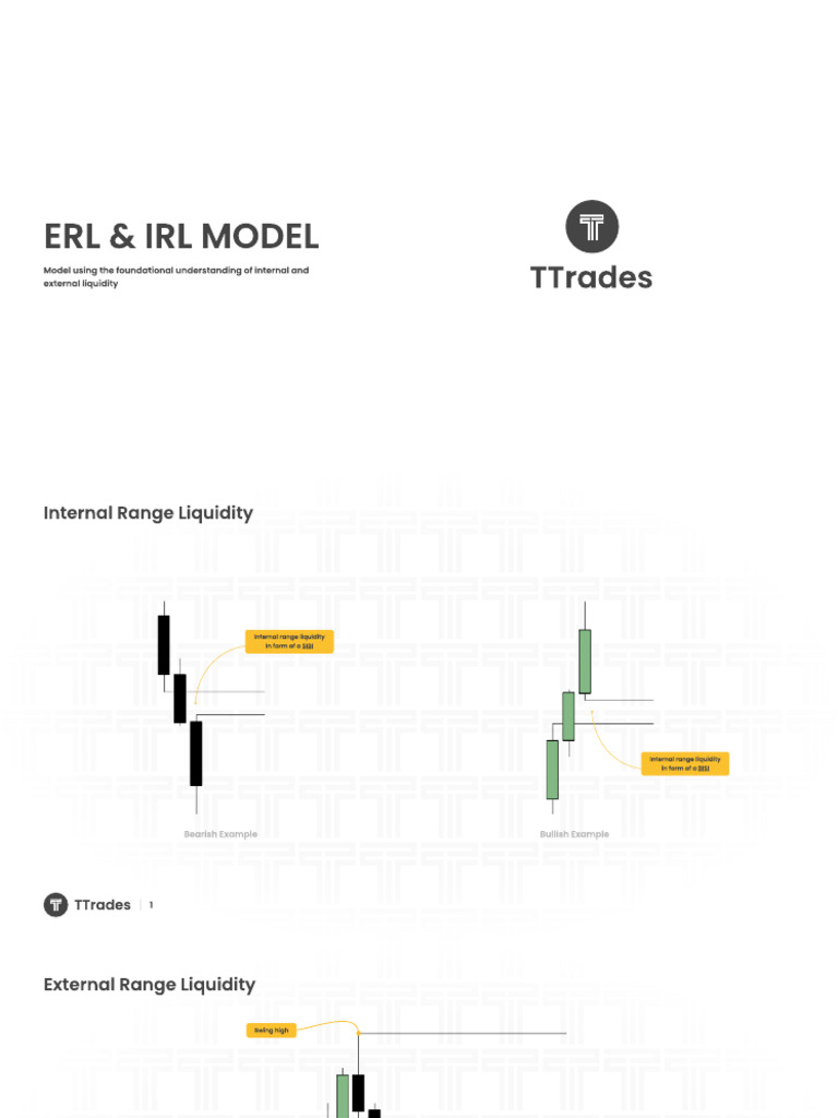ERL and IRL Trading Model Explained | PDF
