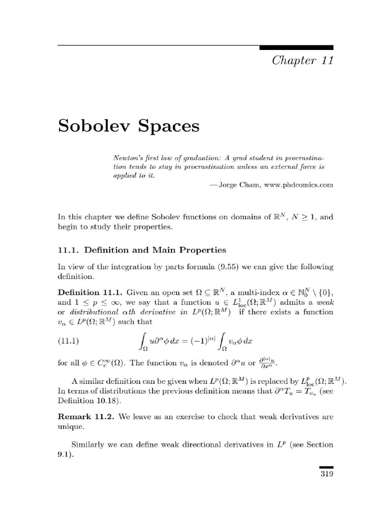Project Sobolev Space | PDF