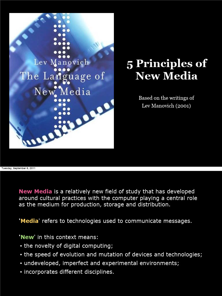 5 Key Principles of New Media | PDF | Automation | Computer Science
