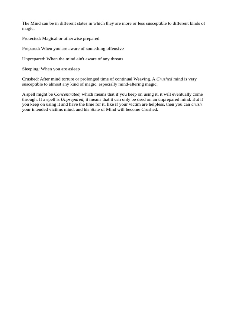 State of Mind | PDF
