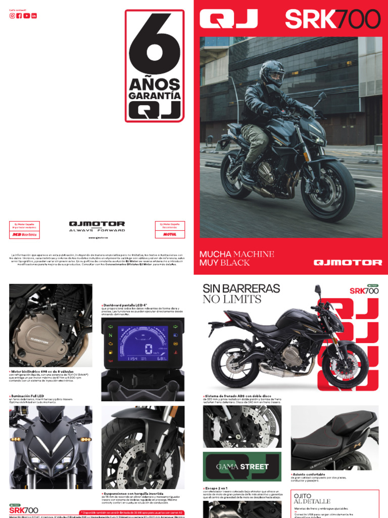 SRK700-FITXA-TECNICA-DIPTIC 2ED V3 Traz | PDF