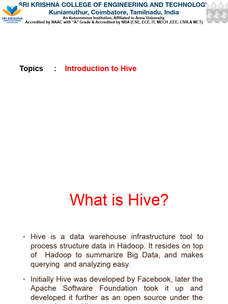 module 3-1 | PDF | Apache Hadoop | Computing