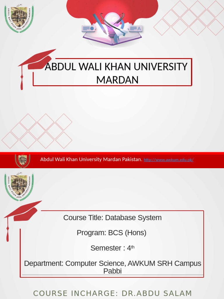 Database System BCS-IV-Course Lectures Slides 13-16 | PDF | Sql | Databases