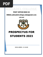 Accra Academy-Prospectus-2023-24 | PDF