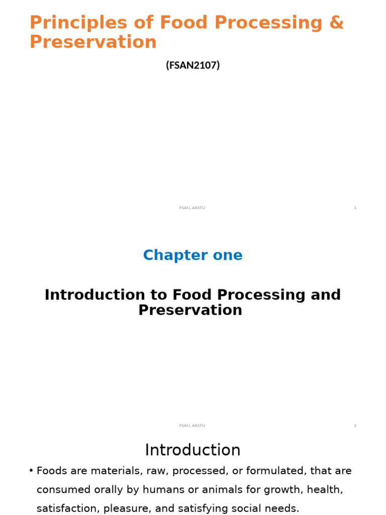 Food Processing & Preservation Guide | PDF | Carbohydrates | Food ...