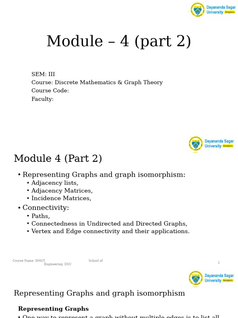 Discrete Math & Graph Theory Guide | PDF | Vertex (Graph Theory) | Theoretical Computer Science