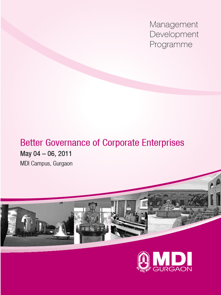 Better Governance of Corporate Enterprises | PDF | Governance ...