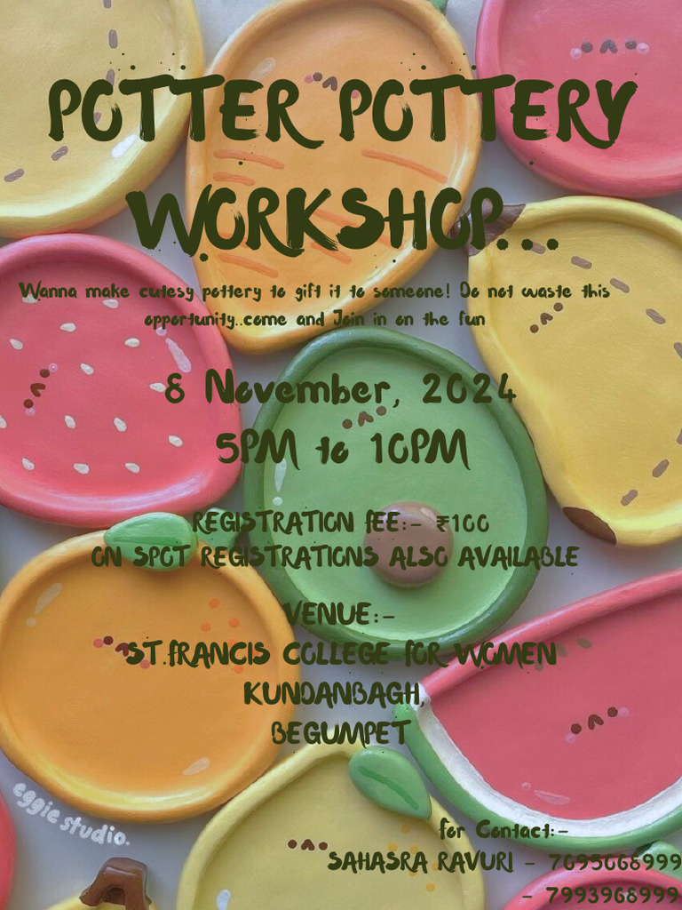 Pottery Workshop for Women | PDF