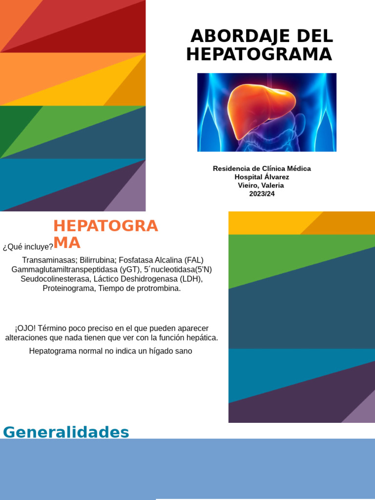3. Abordaje del Hepatograma | PDF | Transaminasa | Medicina CLINICA