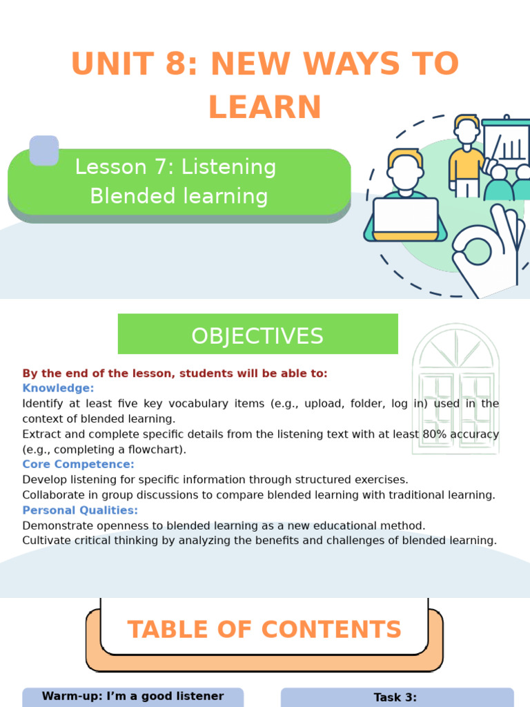 T NG Unit 8 | PDF | Learning | Vocabulary