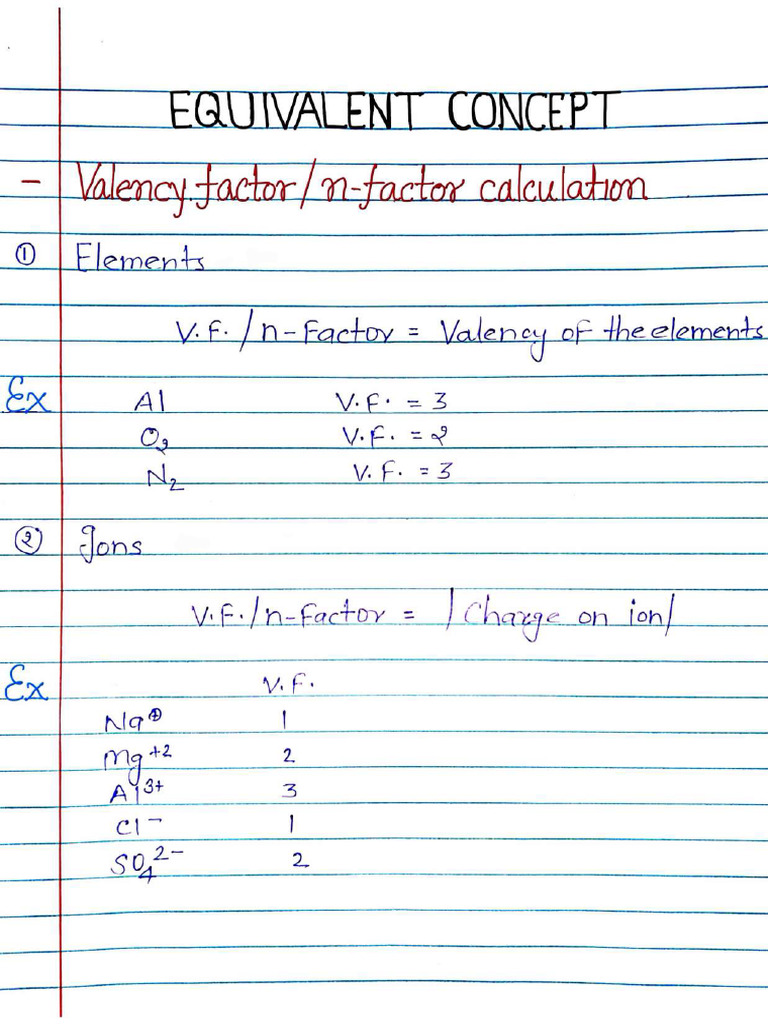 Equivalent Concept | PDF