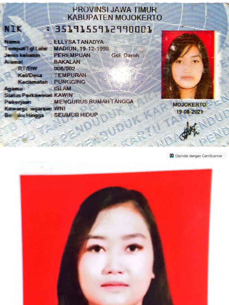 ktp dan pas foto | PDF