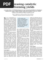 UOP CCR Platforming | PDF | Gasoline | Catalysis