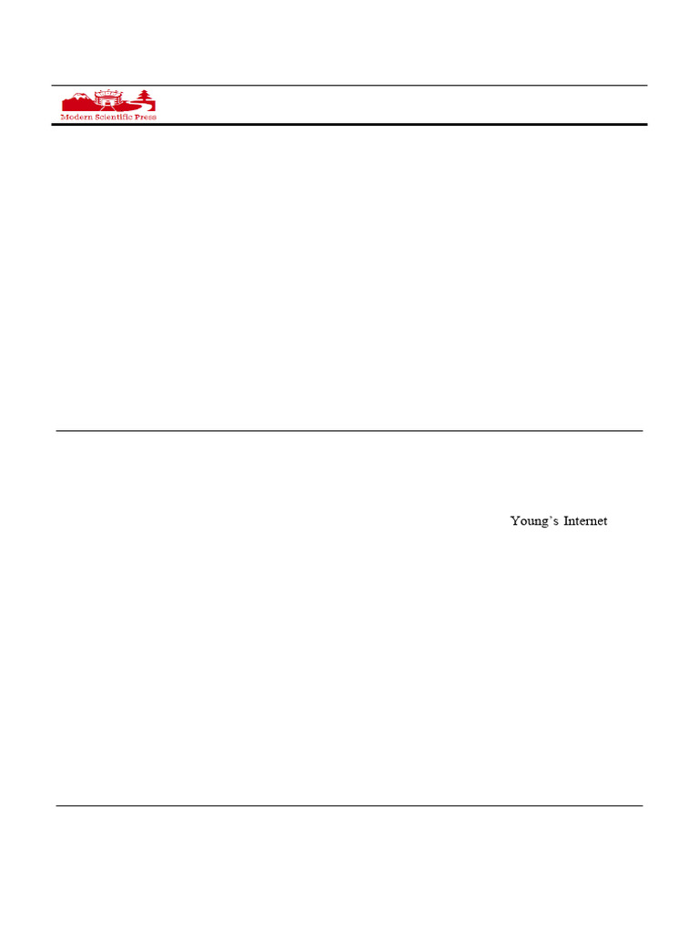 Evaluation of Internet Addiction and Psy | PDF | Anxiety | Internet