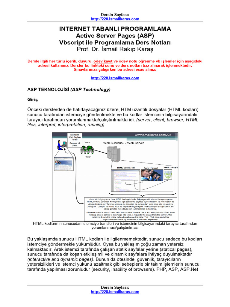 VBscript Ders Notlari | PDF