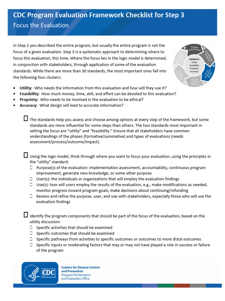 Step-3-Checklist-Final | PDF | Evaluation | Cognition