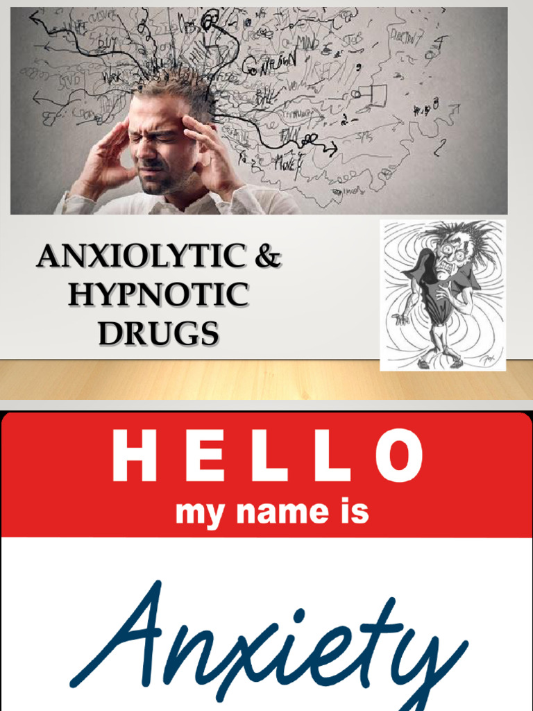 Anxiolytic and Hypnotic Drug Overview | PDF | Benzodiazepine ...