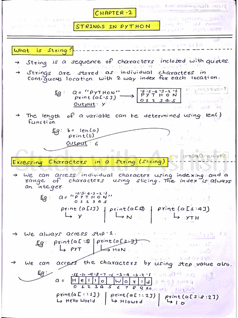 Python Revision Tour 2 | PDF