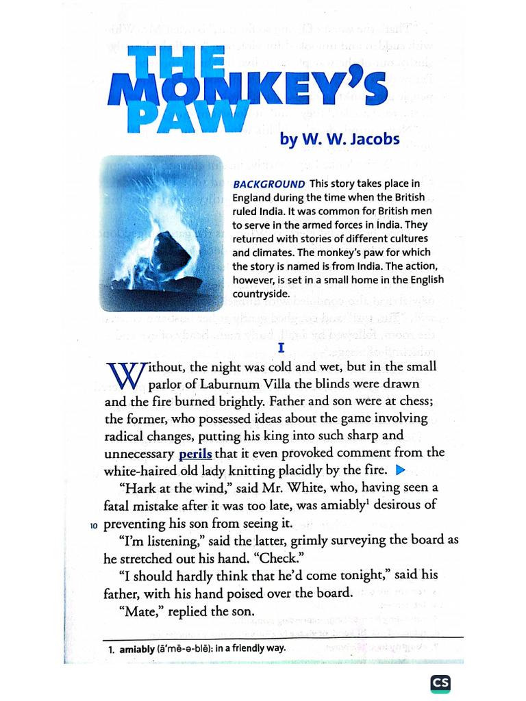 The Monkey S Paw | PDF
