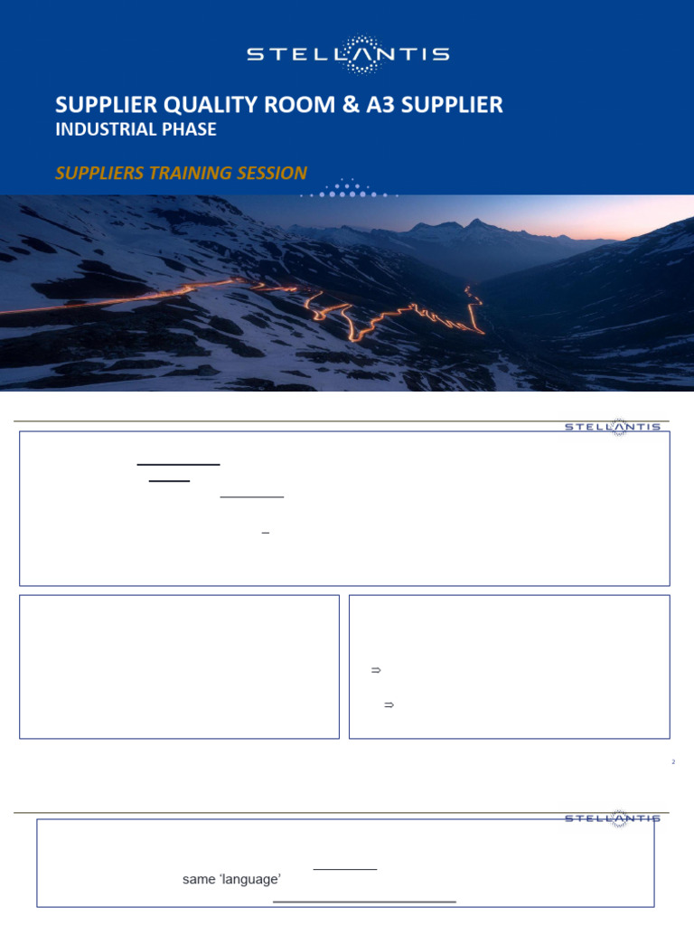 Supplier Quality Room Overview | PDF | Computing