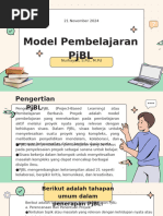 Sintaks Pembelajaran Project Based Learning | PDF