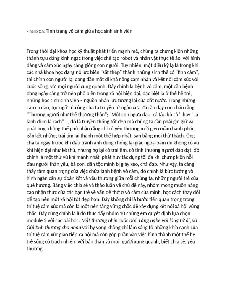 Final Pitch TTCX | PDF