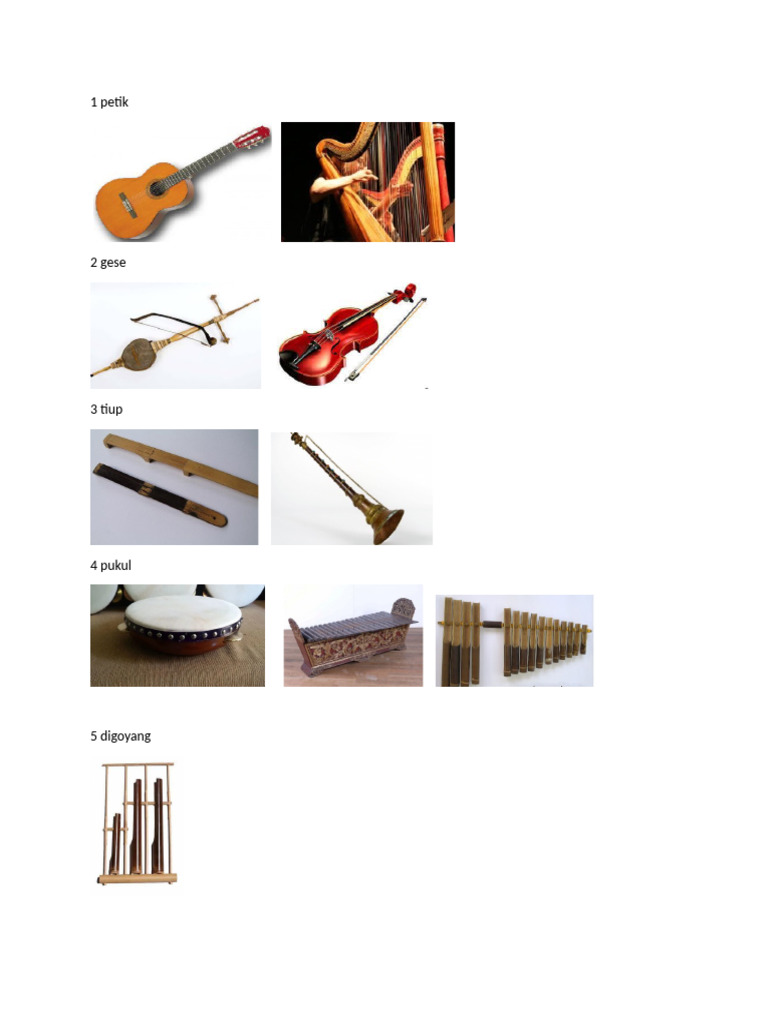 Alat Musik | PDF
