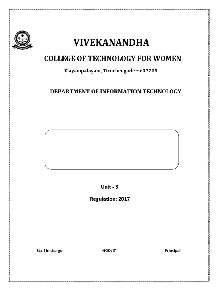 Unit 3 | PDF | Matrix (Mathematics) | Information Science