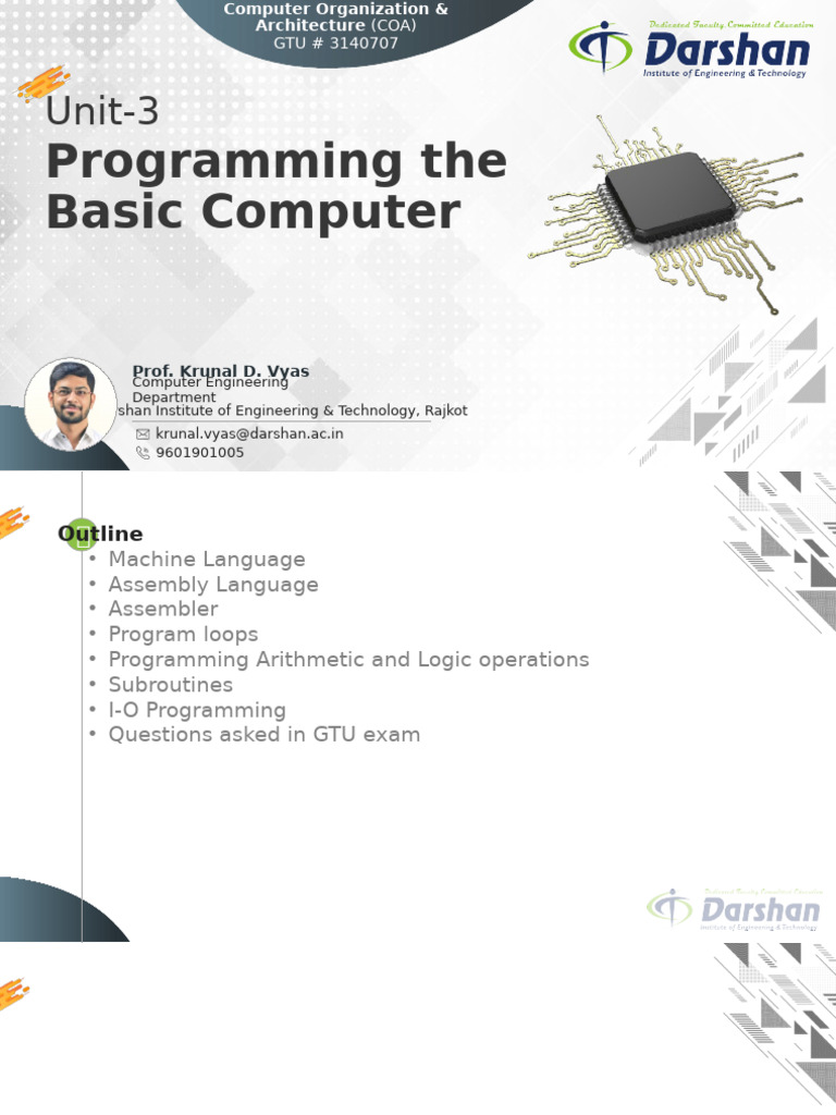 COA Module 3 | PDF | Assembly Language | Computer Program COA Module 3 | PDF | Assembly Language | Computer Program