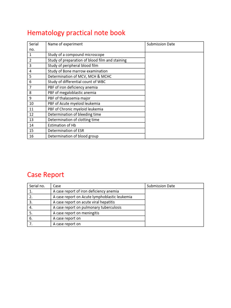 Practical Note Book | PDF
