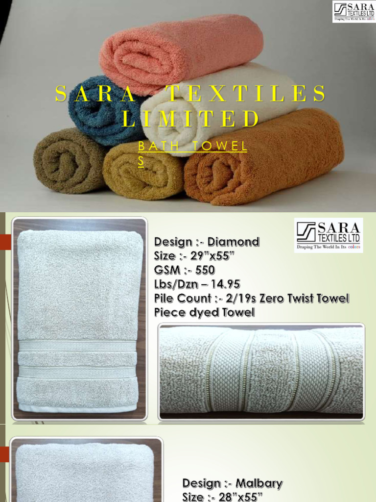 Bath Towel Presentation | PDF