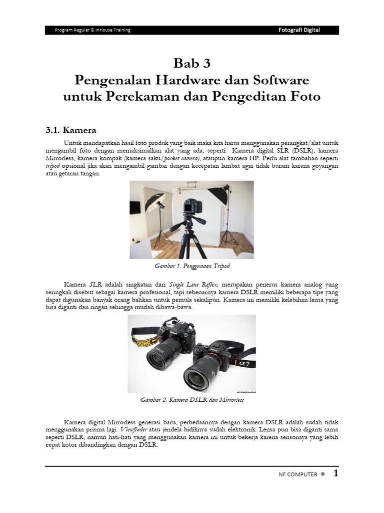 Bab 3 Pengenalan Hardware Dan Software Untuk Perekaman Dan Pengeditan | PDF