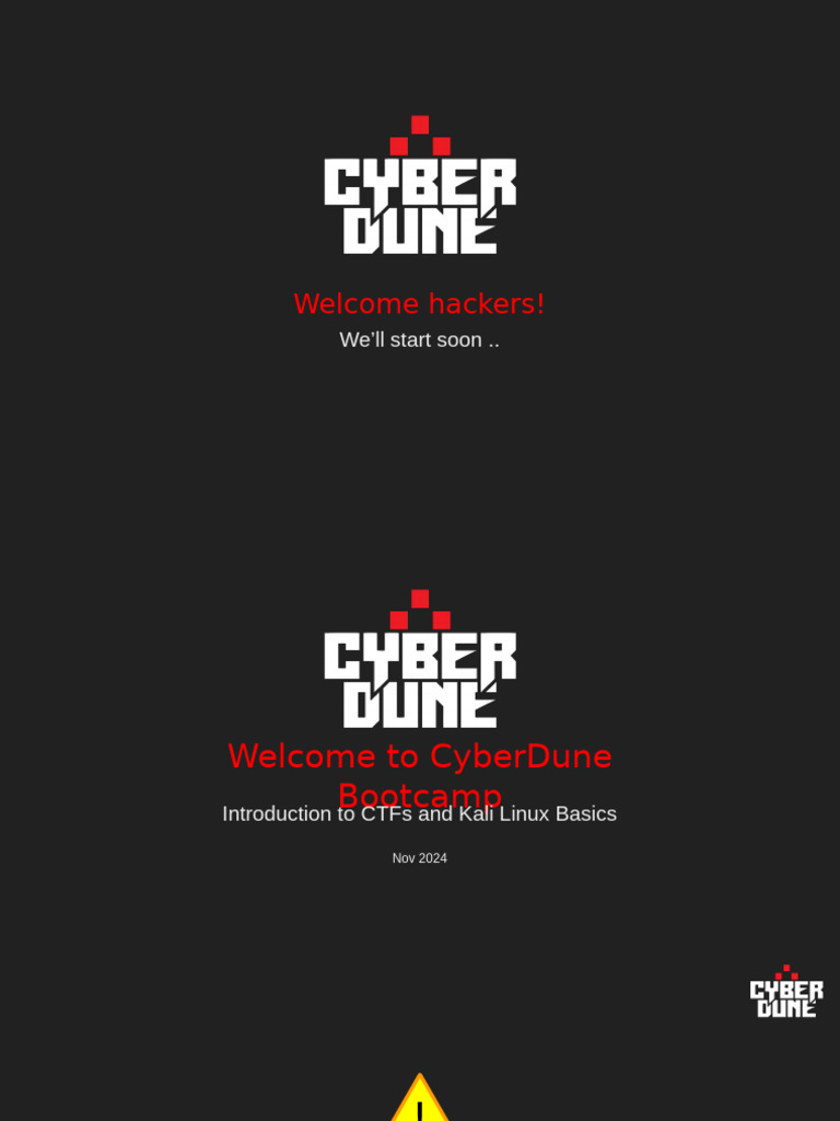 CyberDune CTF Bootcamp Overview | PDF