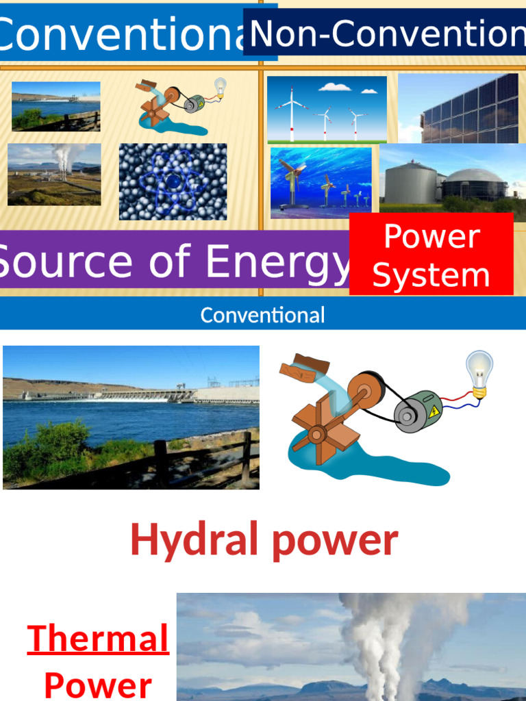 conventional and non conventional source of energy com | PDF conventional and non conventional source of energy com | PDF