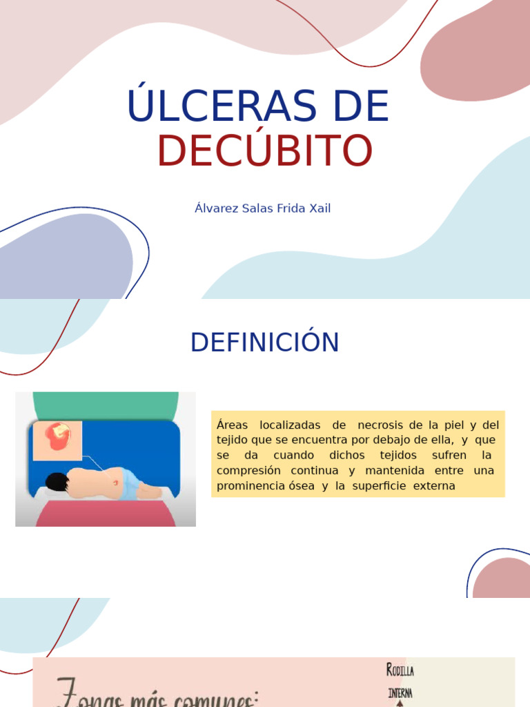 Úlceras de Decúbito: Causas y Tratamiento | PDF | Herida | Medicina CLINICA