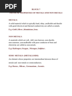 Key Physical Properties of Metals | PDF | Metals | Electrical Conductor