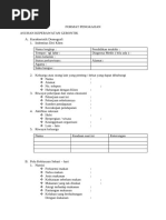 Mini Cog Dan Clock Drawing Test | PDF