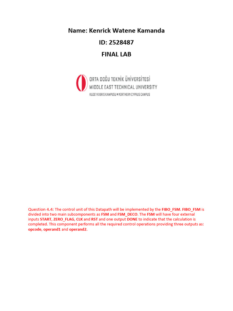 Logic design final lab | PDF | Parameter (Computer Programming) | Electronics