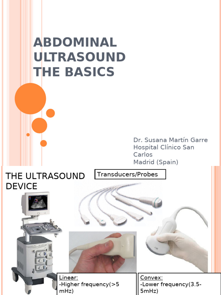 Abdominal Ultrasound - The Basics | PDF | Medical Ultrasound | Liver